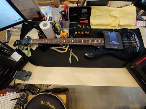 신정동기타수리 하이뮤직 야마하 5현베이스 기타줄교체와 셋업 네이버 블로그