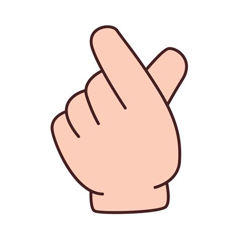 Love Gesture Fingers Finger Hand Gesture 40699991 Vector Art At Vecteezy