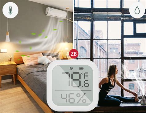 Moes Zigbee Temperature Humidity Sensor Concept Kart