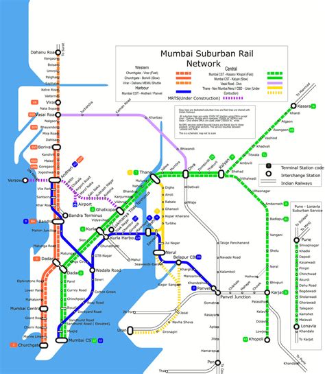 Subway Map Of Mumbai MapSof Net