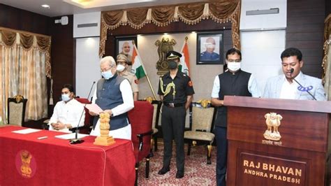Andhra Cm Jagan Mohan Reddy Inducts Two Ministers In Minor Cabinet