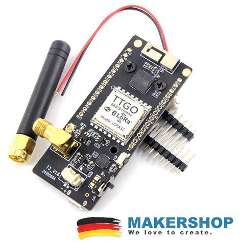 Ttgo Esp32 Paxcounter Lora32 V2 1 1 6 868 Mhz Oled Sd Card Bluetooth Dev Board Makershop De