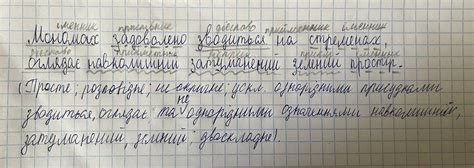 Синтаксичний розбір речення Зробіть синтаксичний розбір реченьМономах задоволено зводиться на