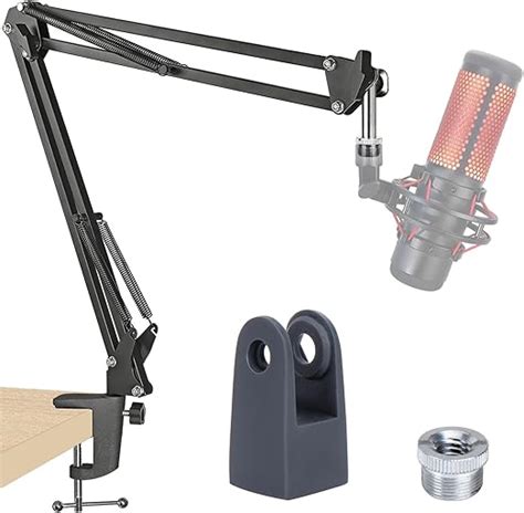 Hyperx Quadcast Boom Arm With Microphone Mount Adapter Musical Instruments
