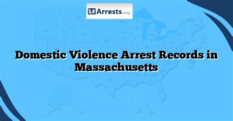 Domestic Violence Arrest Records In Massachusetts