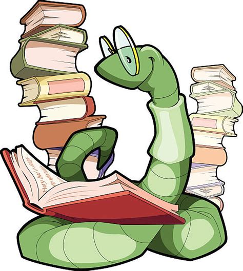 1 900 Book Worm Stock Illustrations Royalty Free Vector Graphics