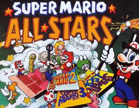 Play Super Mario All Stars Online On Snes Emulator Relive The Magic