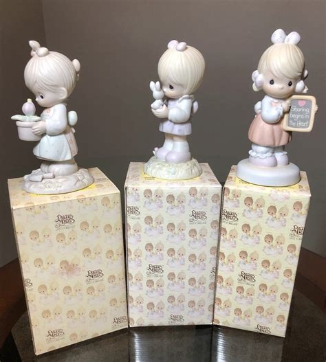 Vintage Precious Moments Figurines 1980 1996 Lot Of 27 All With Boxes