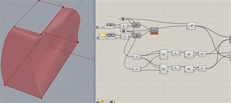 I Created A Curve From Two Views Using Gh But The Curve Is Seperated