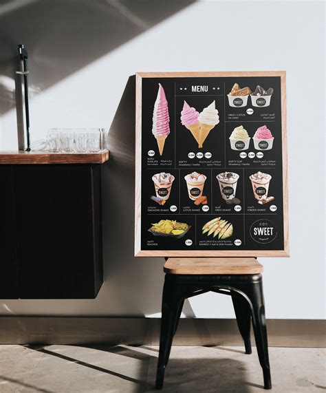 Sweet Menu Design Behance