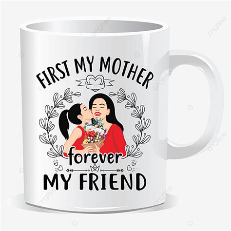 Mothers Day Design Vector Design Images First My Mother S Day Mug
