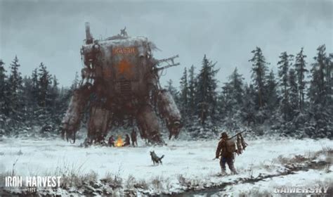 钢铁收割Iron Harvest原画 游民星空 GamerSky