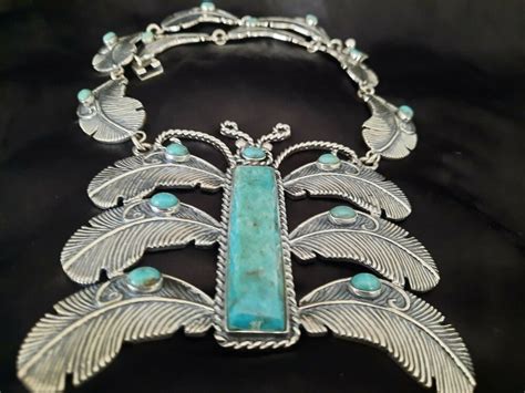 HUGE STUNNING MELESIO RODRIGUEZ 950 SILVER TAXCO MEXICO NECKLACE W