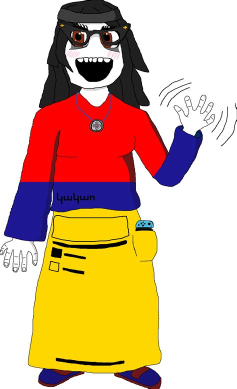 Soybooru Post 22818 Armenia Blush Brown Eyes Hand Necklace Nintendo Nintendo Switch Soyjak