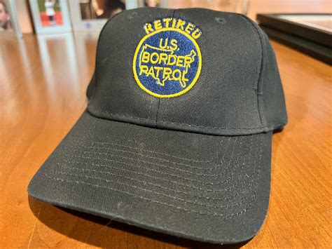 Retired Usbp Logo Hat Old Patrol Hq Fierce 5