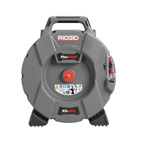 RIDGID K9 204 FlexShaft Wall To Wall Professional Drain Cleaning