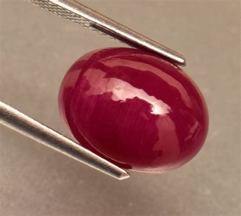 Natural Red Ruby Cabochon 9 90 Ct Oval Shape Cabochon For Ring Use Etsy