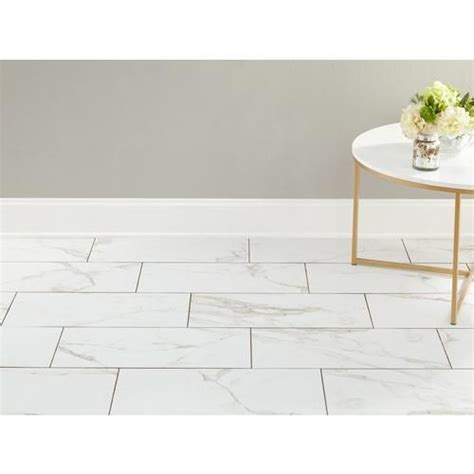 Levante White Ceramic Tile