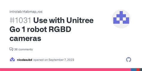 Use With Unitree Go Robot Rgbd Cameras Issue Introlab