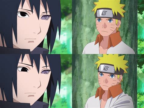 Three Pictures Of Naruto With Different Facial Expressions