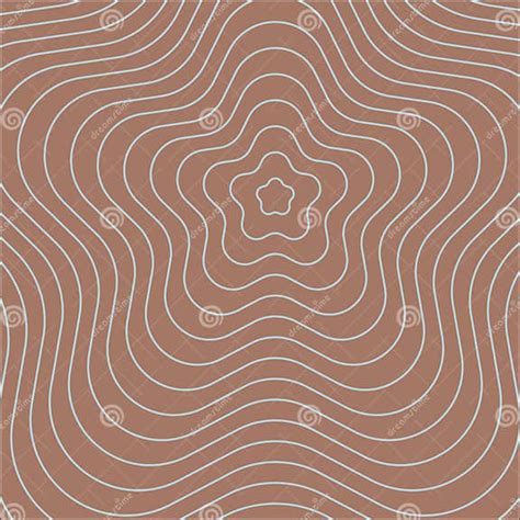 Trendy Abstract Square Background With Line Waves Mocha Mousse Color Of The Year 2025 Stock