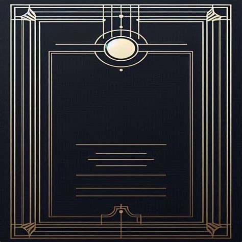 Greeting Card Design In An Abstract Art Style Dark Background Includes Geometric Shapes And