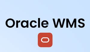 Oracle WMS Self Paced Course GoLogica