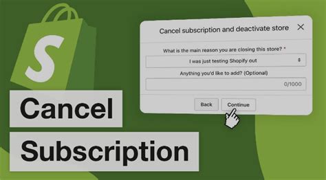 How To Cancel Shopify Subscription TechStory