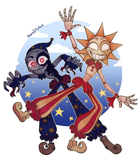 FNAF Security Breach Sun And Moon By DrawingIsTooHard On DeviantArt Sun