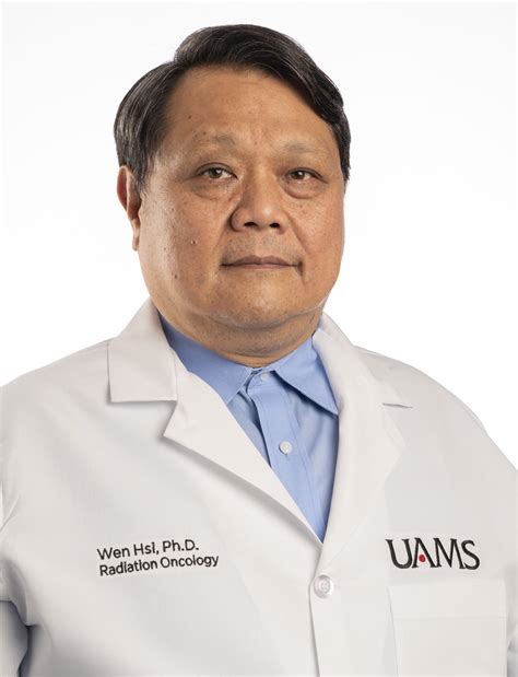 Dr Wen Chien Hsi Ph D Uams Department Of Radiation Oncology