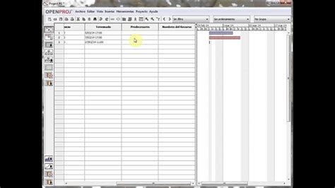 Openproj Tutorial Francais