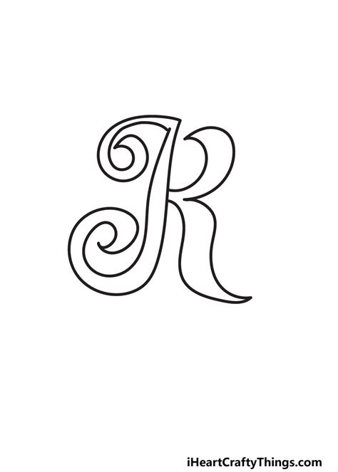 Fancy Letter K Draw Your Own Fancy Letter K In 6 Easy Steps