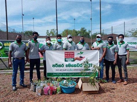 Planted 300 Mee Saplings At Kukule Ganga Hydro Power Station Premises