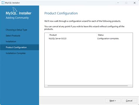 Instalación de MySQL Server y MySQL Workbench