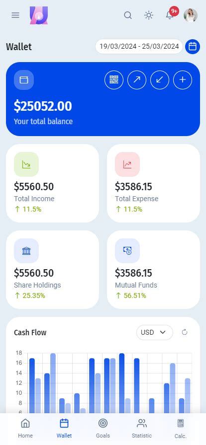 Investment Uiux Mobile Admin Ui Ux Bootstrap 5 Themes Dashboard Mobile