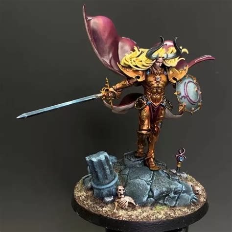 Figura Dipinta Miniature Sigvald Prince Of Slaanesh Warhammer Aos Spot