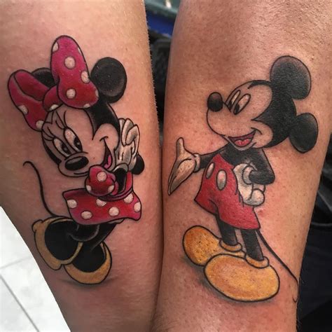 Mickey And Minnie Couple Tattoo Printable Calendars At A Glance