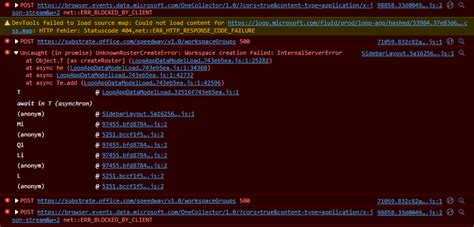 Office365 Microsoft Loop Cant Save Workspace Internalservererror