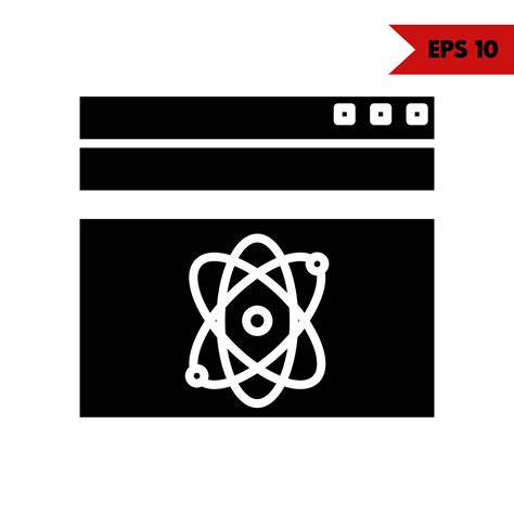 Illustration Of Signpost Science Glyph Icon 16934897 Vector Art At Vecteezy