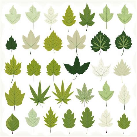 Premium Photo Design Analysis Exploring Different Types Of Tree Leaves