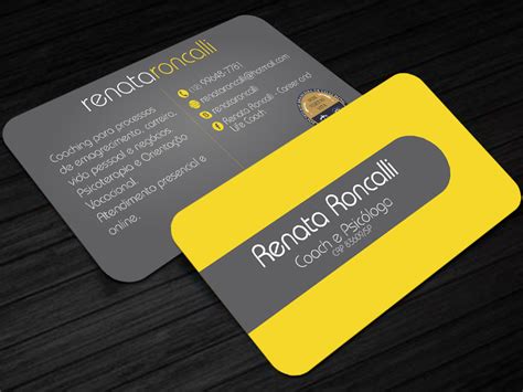 Cartão de Visita Psicólogo Creatio Design
