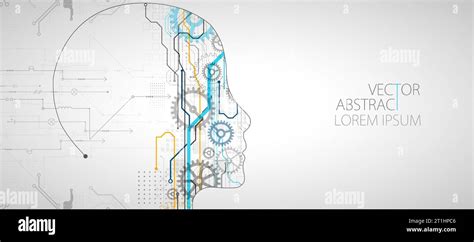 Artificial Intelligence AI And Big Data Concept Machine Cyber Mind