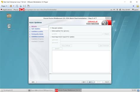Instalación de Oracle Fusion Middleware 12c SOA en Red Hat Enterprise