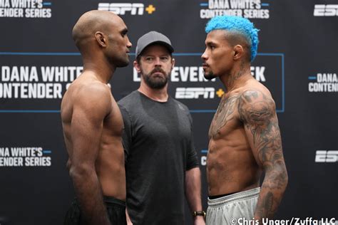 Photos Dana White S Contender Series Official Weigh Ins Faceoffs