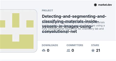detecting and segmenting and classifying materials inside vessels in