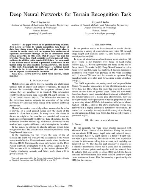 Terrain Recogonization Pdf Computer Vision Deep Learning