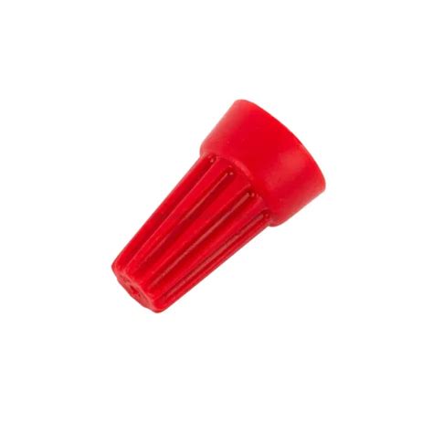 Sp6 Red Wire Spiral End Connector Double Wire Nylon Copper Screw On