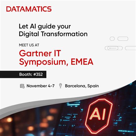 Datamatics On Linkedin Digitaltransformation Businessprocesses Ai Gartner Barcelona