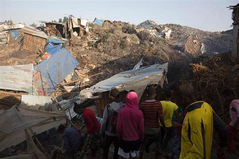 Death Toll In Ethiopia Garbage Dump Landslide Feared To Exceed 200