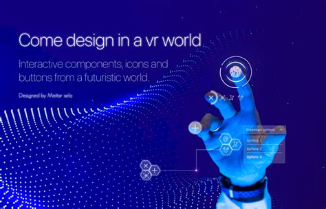 Futuristic Animated Buttons Figma
